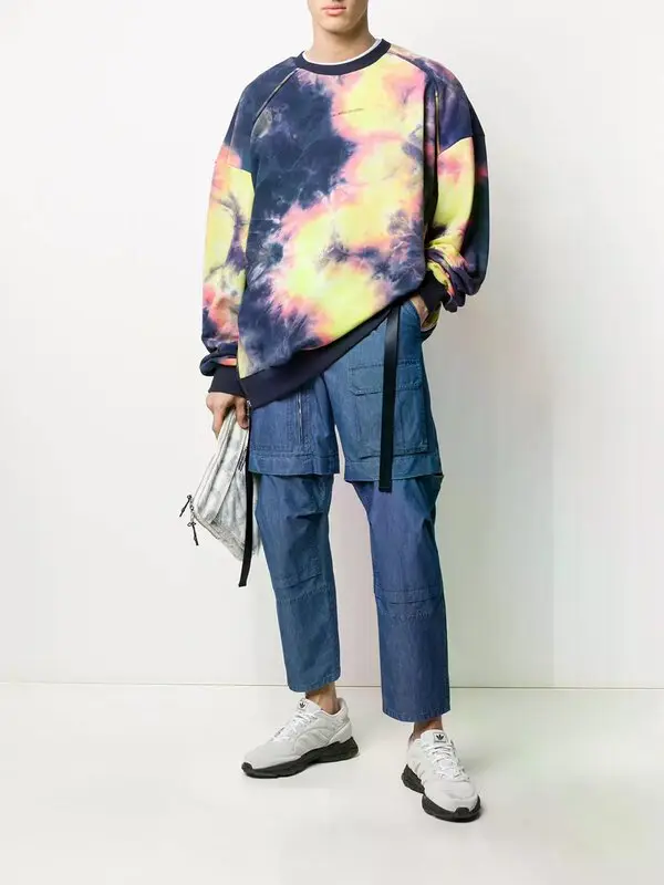 JUUN.J Multicoloured Tie-dye Sweatshirt