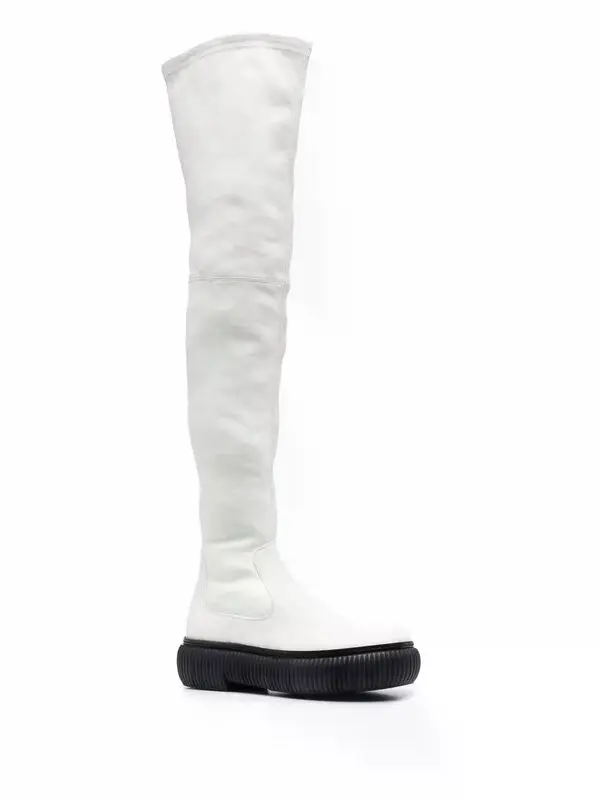 LANVIN Thigh-high Leather Boots