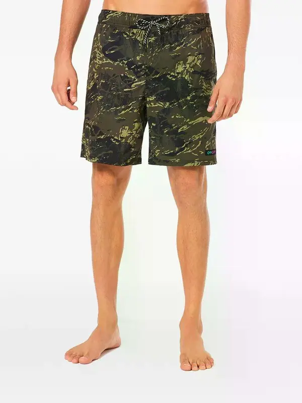 Oakley Camouflage Print Swim Shorts