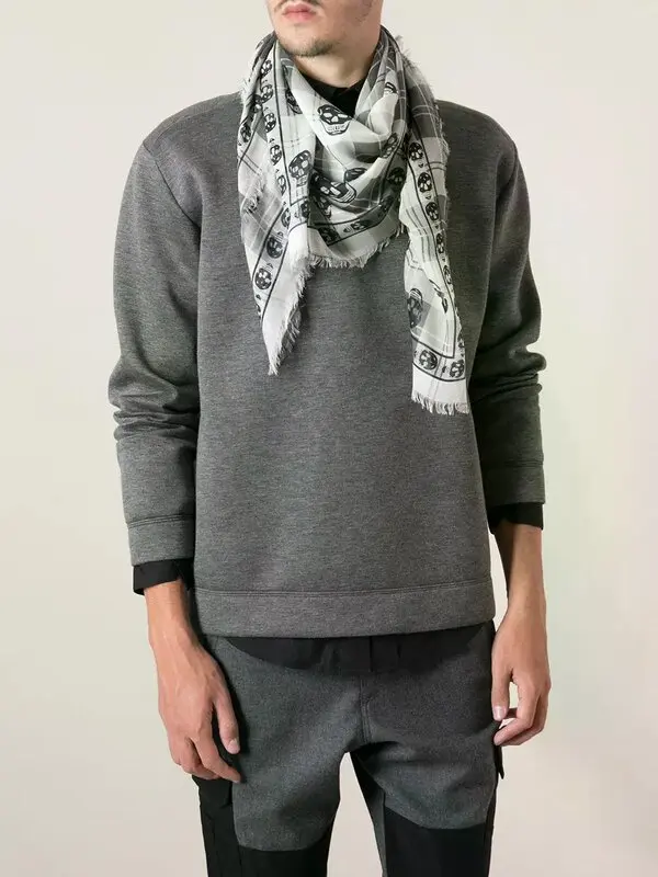 Alexander McQueen Skull Print Scarf