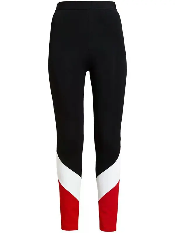 Givenchy Colour Block Leggings - Red