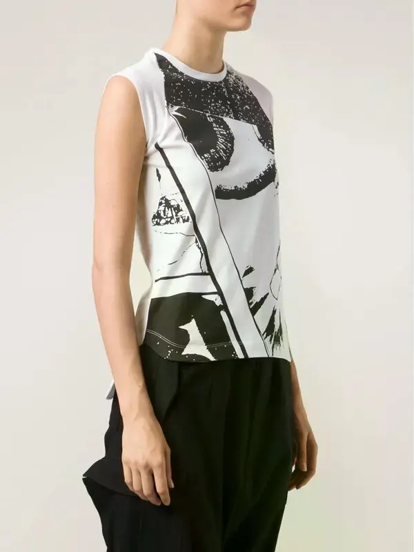 Y3 Graphic Tank Top