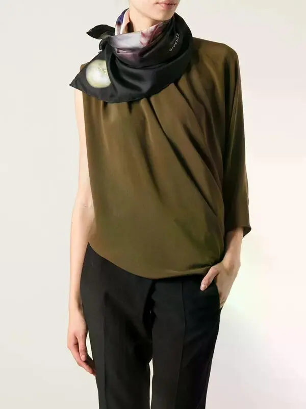 Givenchy Printed Scarf - Black