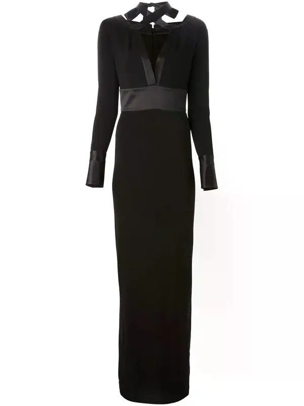 Givenchy Crepe Halterneck Gown