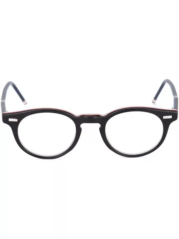 Thom Browne Round Frame Glasses - Blue