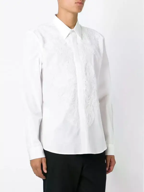 Givenchy Floral Macramé Shirt