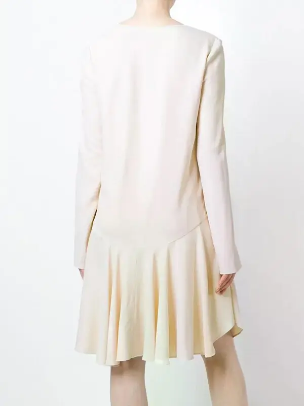 Chloé Flared Hem Midi Dress