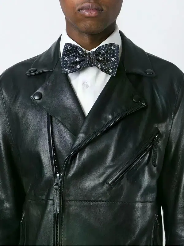 Alexander McQueen Skull Patterned Bow Tie