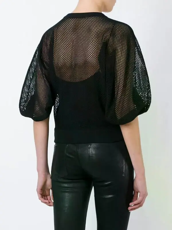 Givenchy Fishnet Sweater