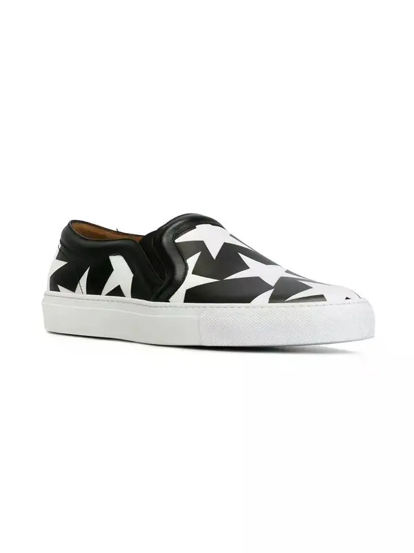 Givenchy Star Print Slip-on Sneakers