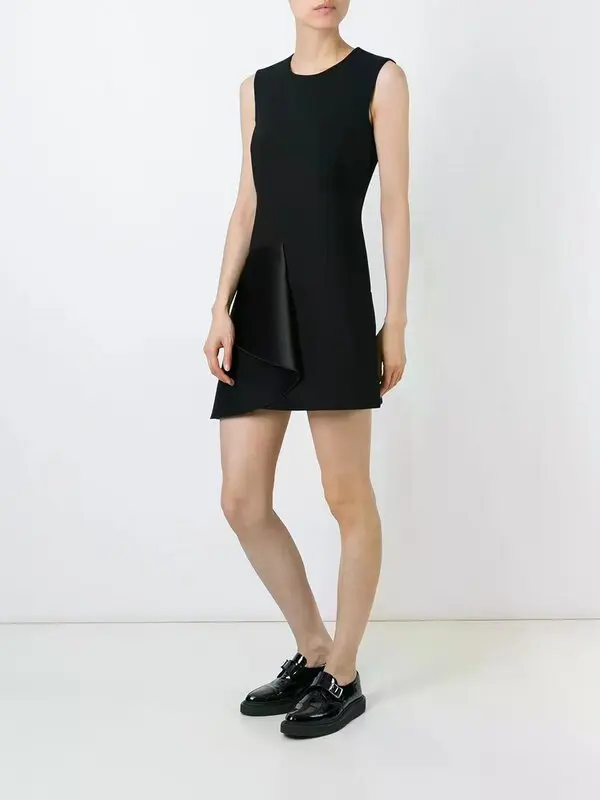 Neil Barrett Asymmetrical Sleeveless Dress