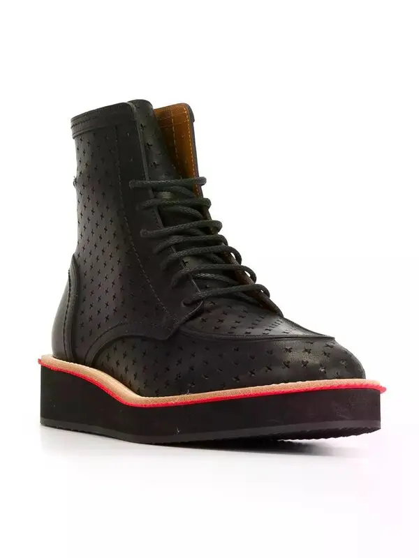 Givenchy Perforated Ankle Boots
