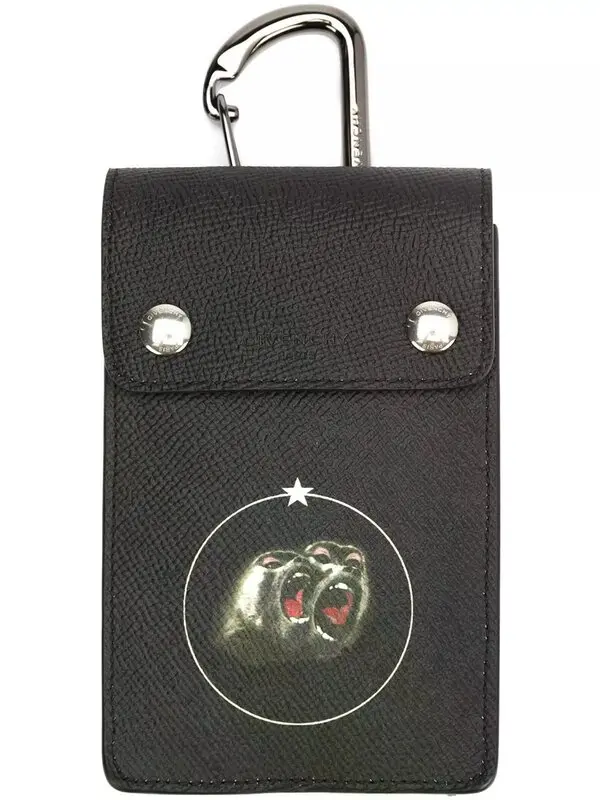 Givenchy Monkey Brothers Coin Purse - Black