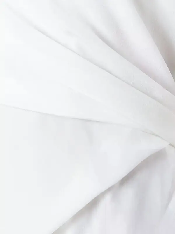 Givenchy Draped Off-shoulder Dress With Side Slit
