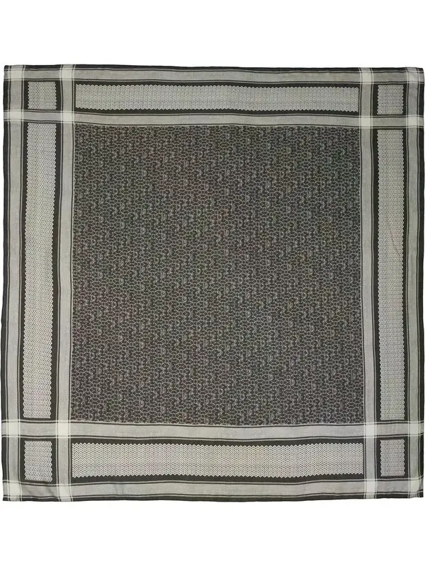 Givenchy Contrast Print Scarf