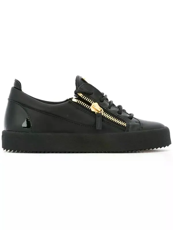 GIUSEPPE ZANOTTI Side Zip Detail Sneakers