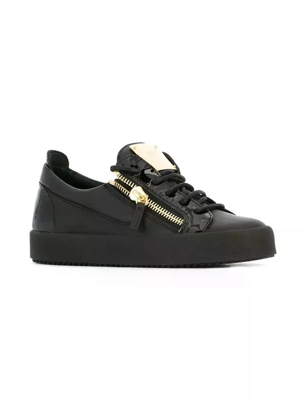 GIUSEPPE ZANOTTI Side Zip Detail Sneakers