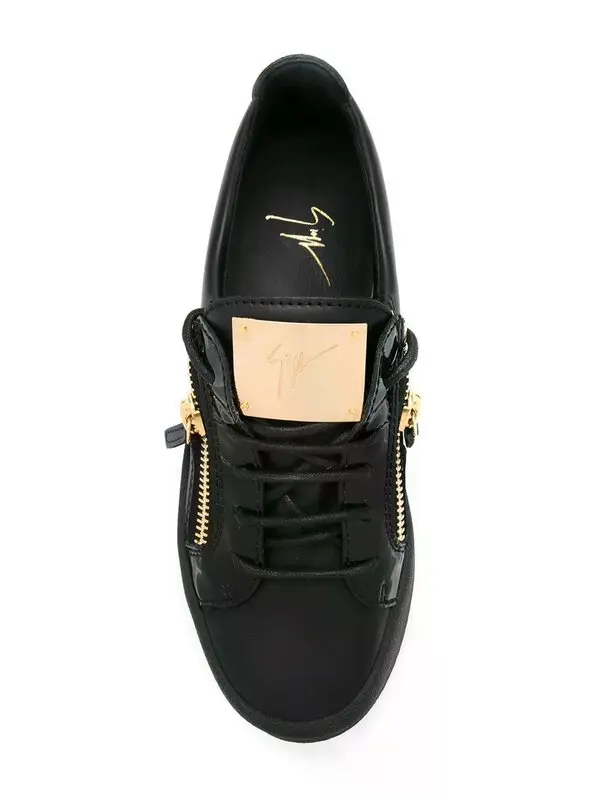 GIUSEPPE ZANOTTI Side Zip Detail Sneakers