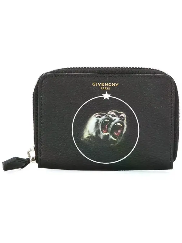 Givenchy Monkey Brothers Coin Purse - Black