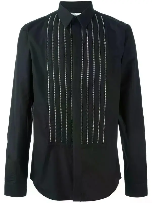 Givenchy Chain Bib Detail Shirt