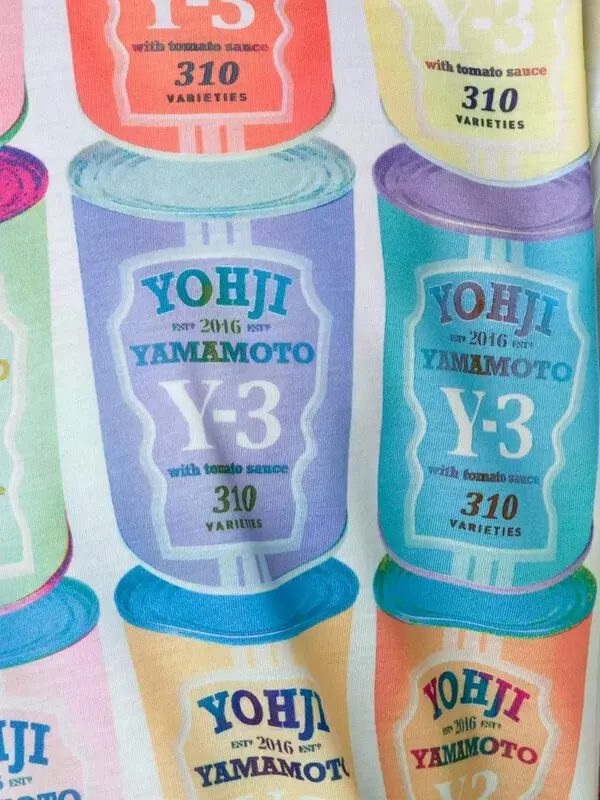 Y3 Cans Print T-shirt