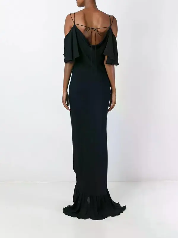 Emilio Pucci Cold Shoulder Gown