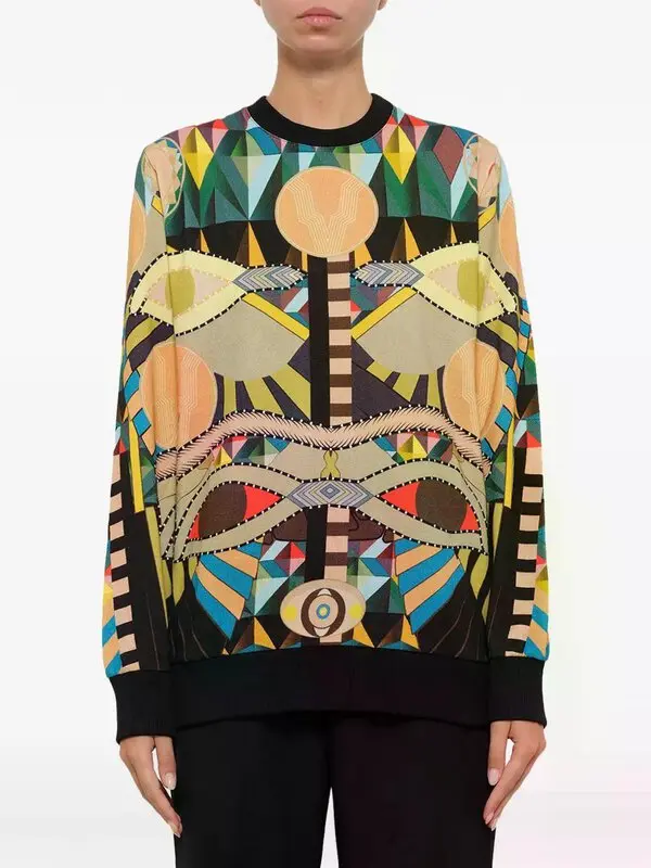 Givenchy Geometric Print Sweatshirt - Multicolour