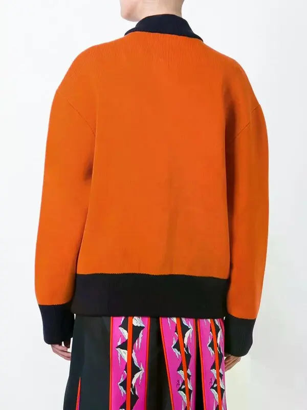 Emilio Pucci Mountainscape Printed Cardigan