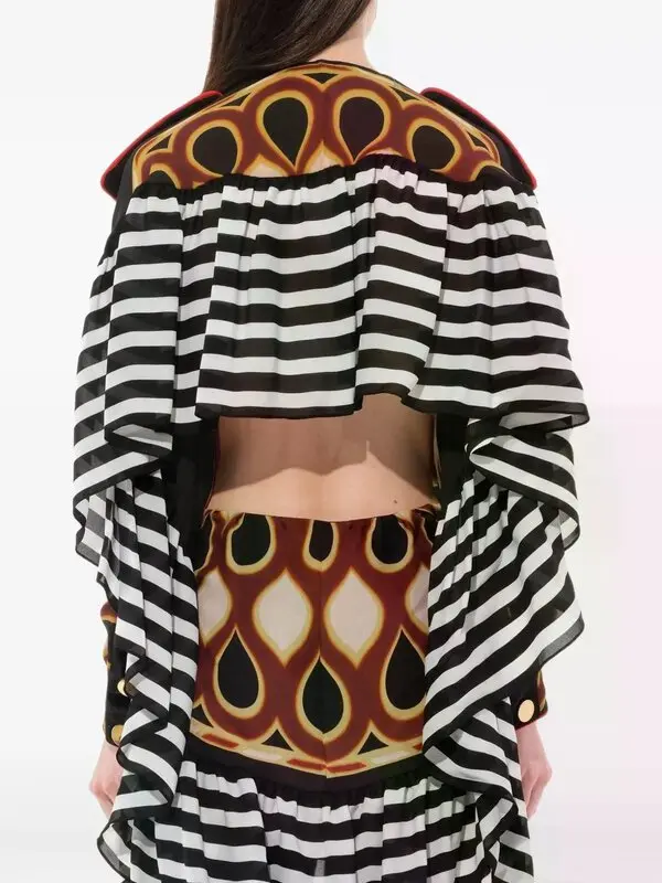 Givenchy Kaleido Eye Printed Long Sleeve Top