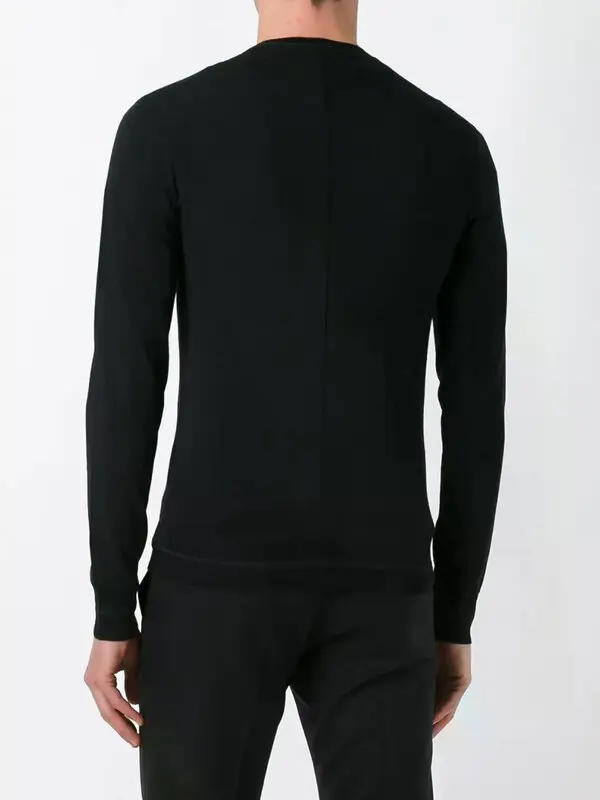 Givenchy Logo Plaque Knitted Jumper