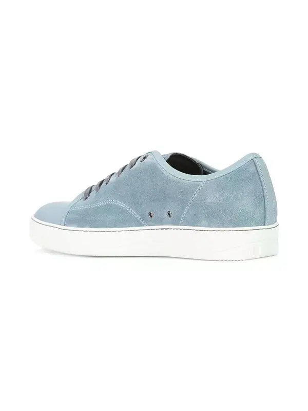 LANVIN Contrast Toe Cap Sneakers - Blue