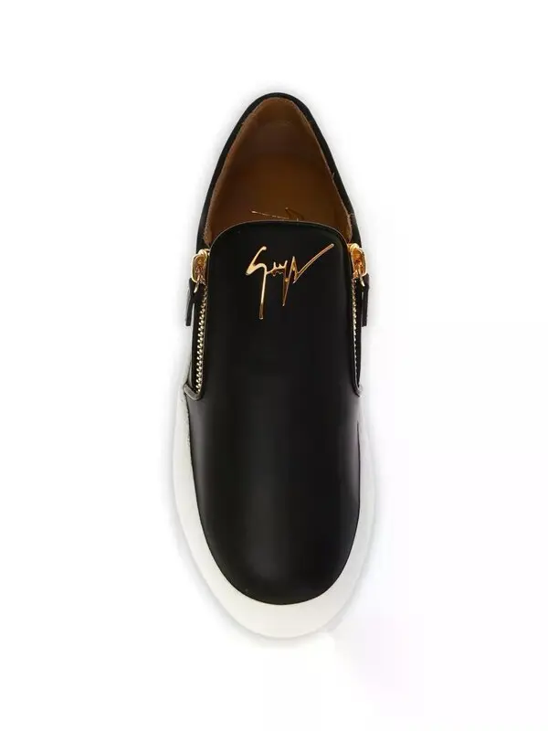 GIUSEPPE ZANOTTI Side Zip-up Sneakers