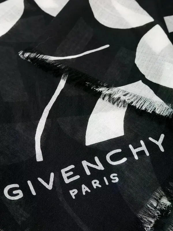 Givenchy Geometric Pattern Scarf