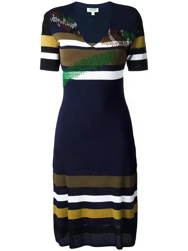 Kenzo Striped Dress