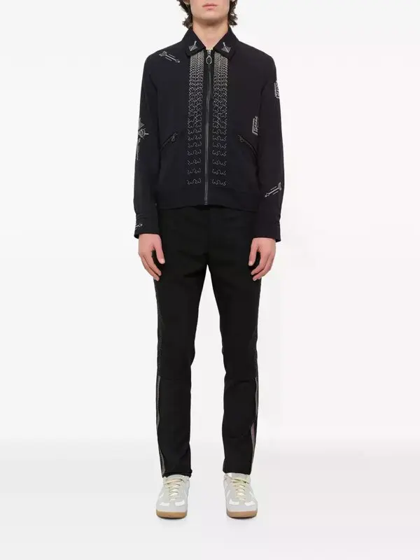 LANVIN Embroidered Virgin Wool Jacket