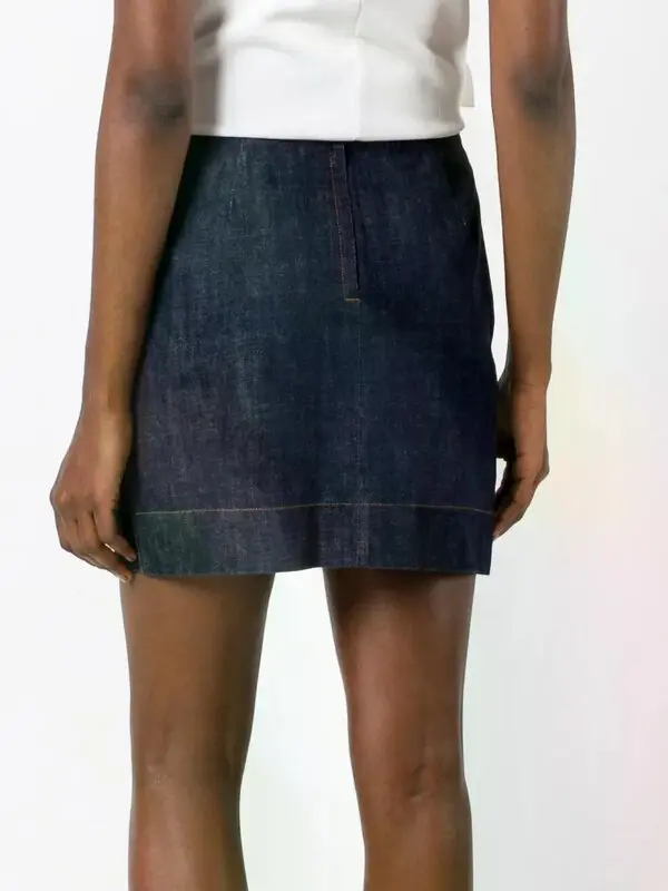 Kenzo High-waisted Denim Skirt