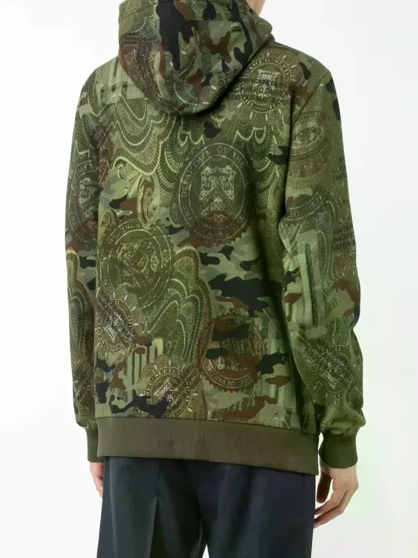 Givenchy Camouflage Hooded Sweatshirt