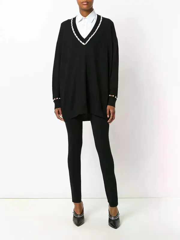 Givenchy Silk-blend Skinny Trousers