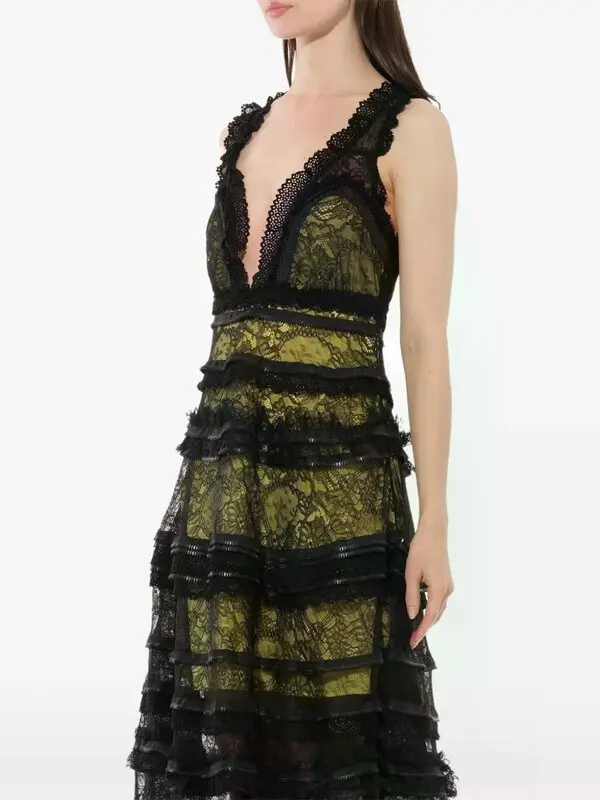 Givenchy Tiered Zip-trim Maxi Dress