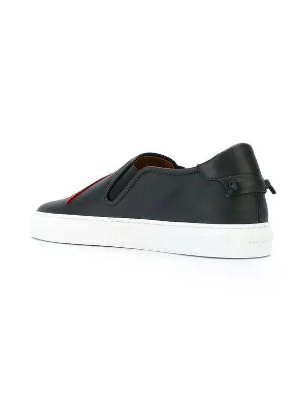Givenchy Illuminati Embroidered Slip-on Sneakers