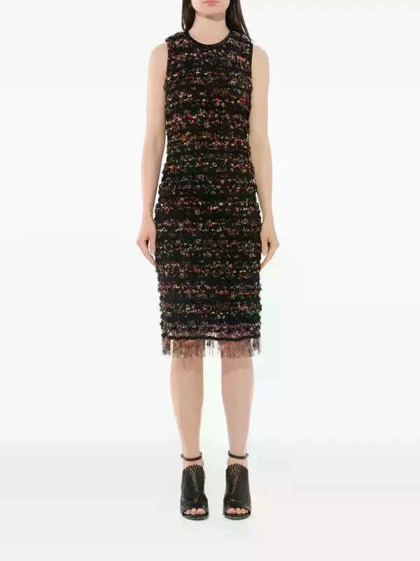 Givenchy Ruffle-textured Midi Dress