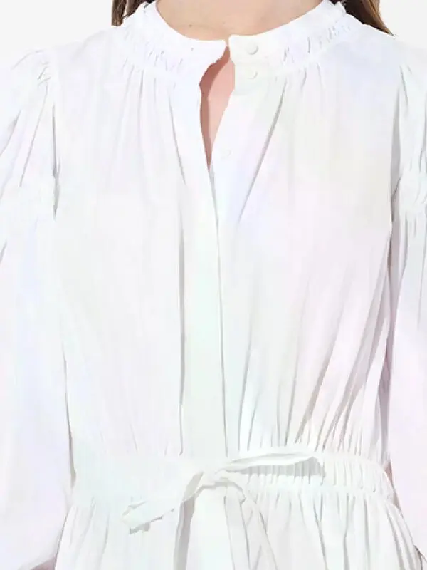 Alexander McQueen Gathered Sleeve Dress