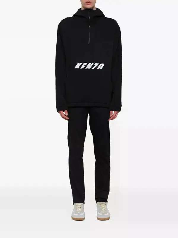 Kenzo Zip Neck Hoodie