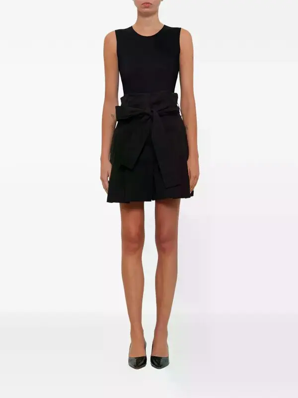 Alexander McQueen High-waisted Tie Shorts