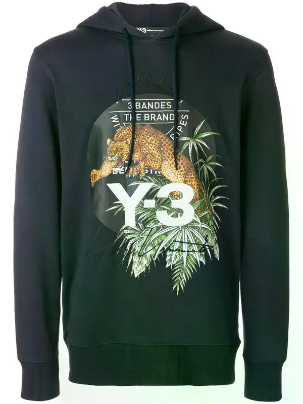 Y3 Leopard Hoodie