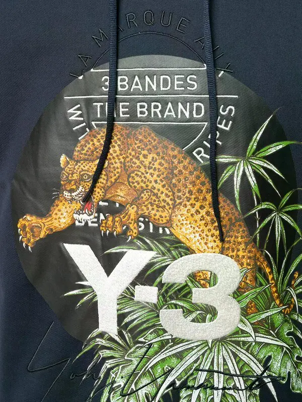 Y3 Leopard Hoodie