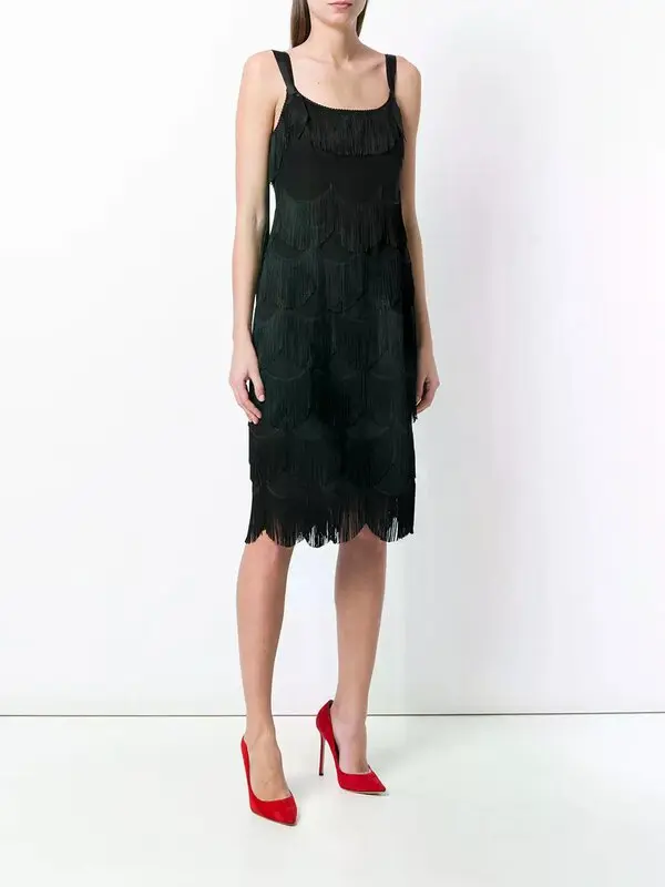 Marc Jacobs Fringed Shift Dress