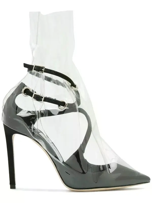 Off-White X Jimmy Choo Claire 100 Stiletto Pumps