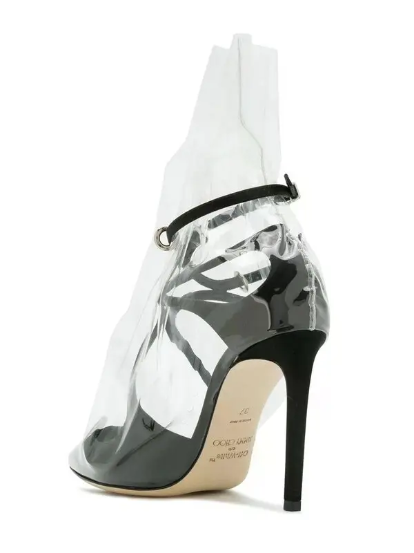 Off-White X Jimmy Choo Claire 100 Stiletto Pumps