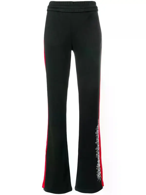 Off-White Embroidered Detail Trousers